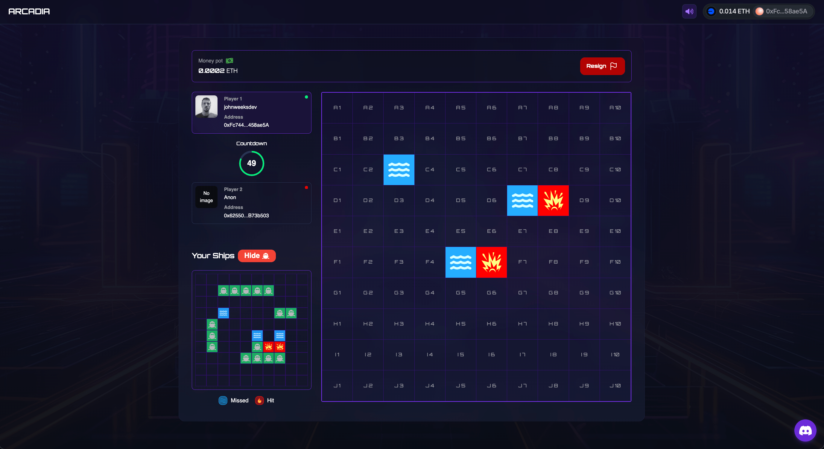 Play Battleship Online Classic Battleship Game With Crypto Stakes