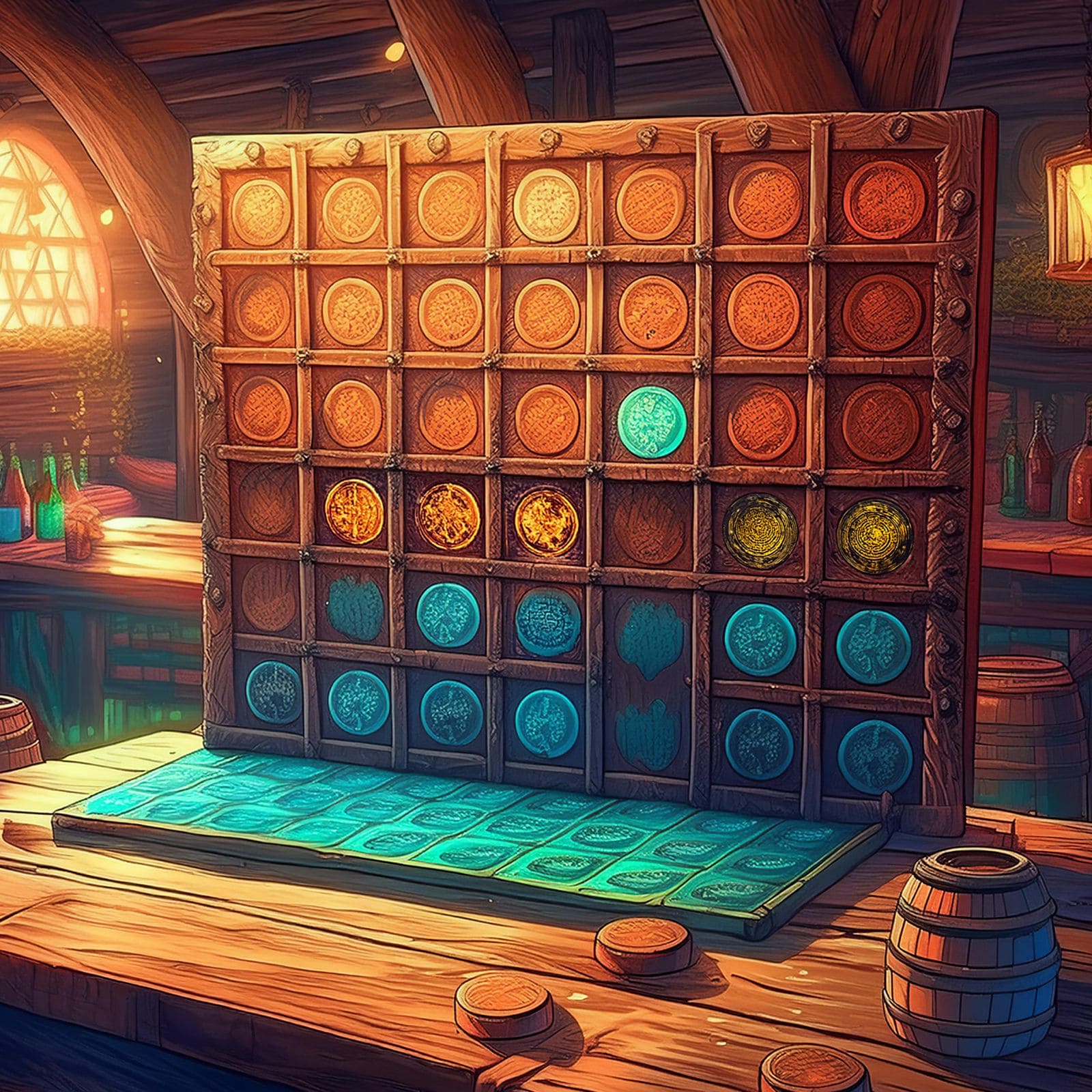 Four in a Row Game - Connect Four and Win the Row!